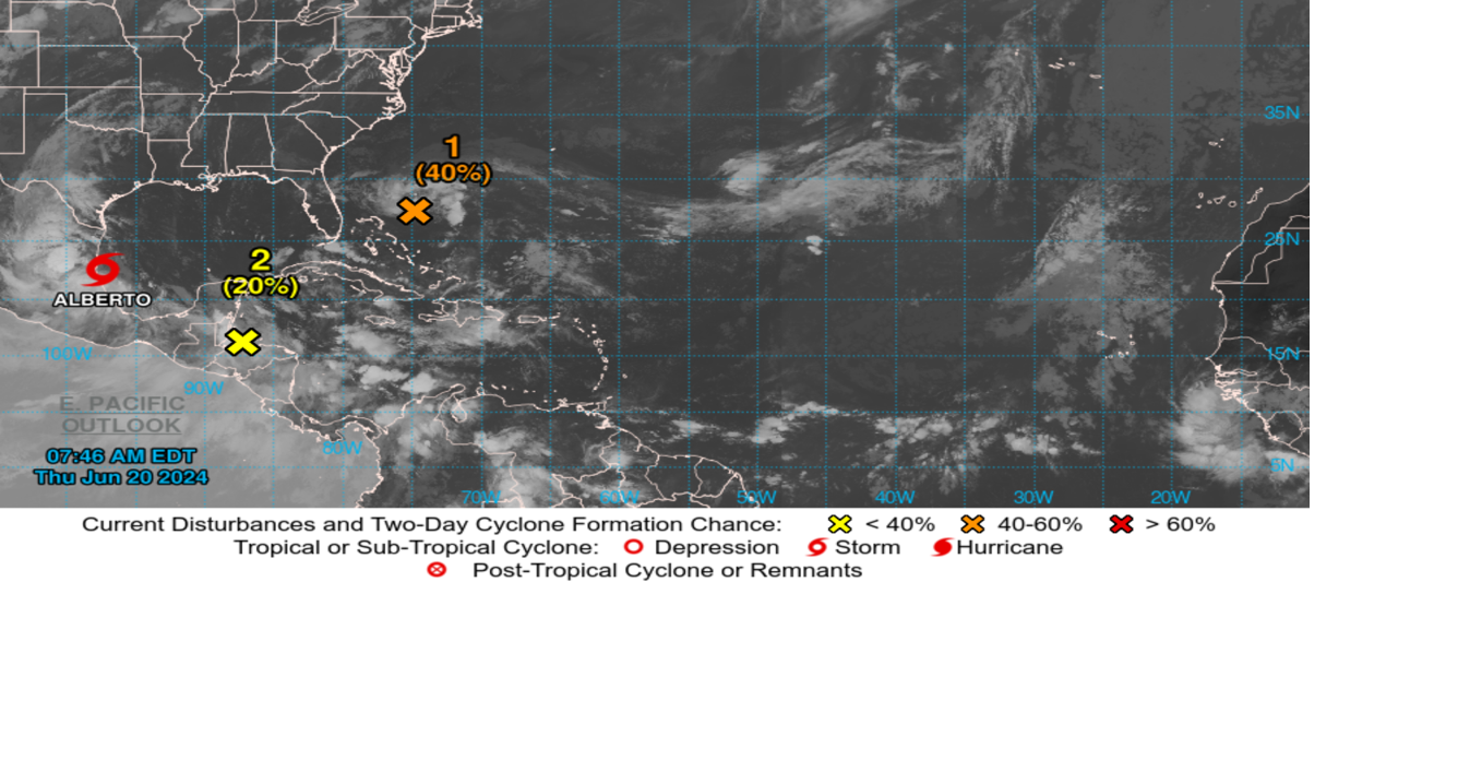 Where is Tropical Storm Alberto, second system in Gulf now? | Hurricane ...