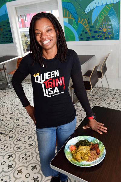 Queen Trini Lisa Nelson serves island-inspired dishes at her new Mid ...