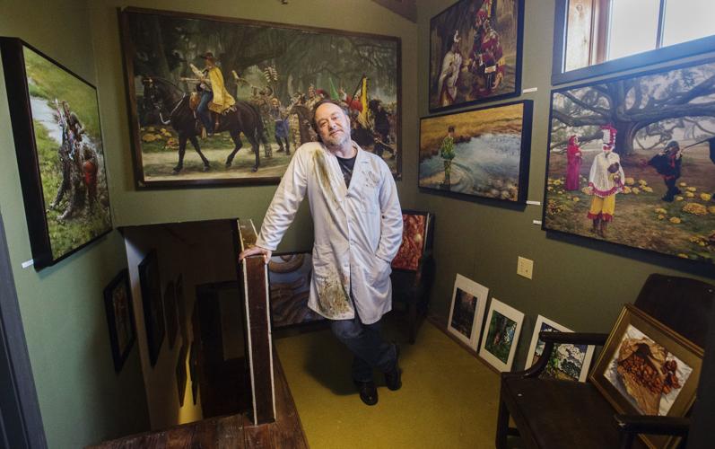 Herb Roe doesn't just paint Mardi Gras scenes, he lives them | | nola.com