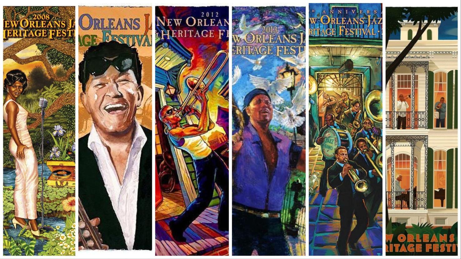 See all the New Orleans Jazz Fest posters from 1970 to 2023 | Arts ...