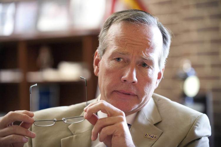 Video: LSU Chancellor F. King Alexander reflects on his first year ...