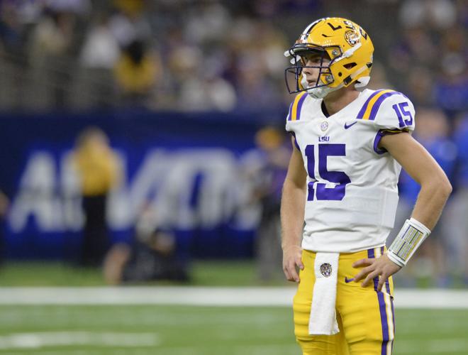Photos: Big plays from Derrius Guice, plenty of LSU fans in stands as ...