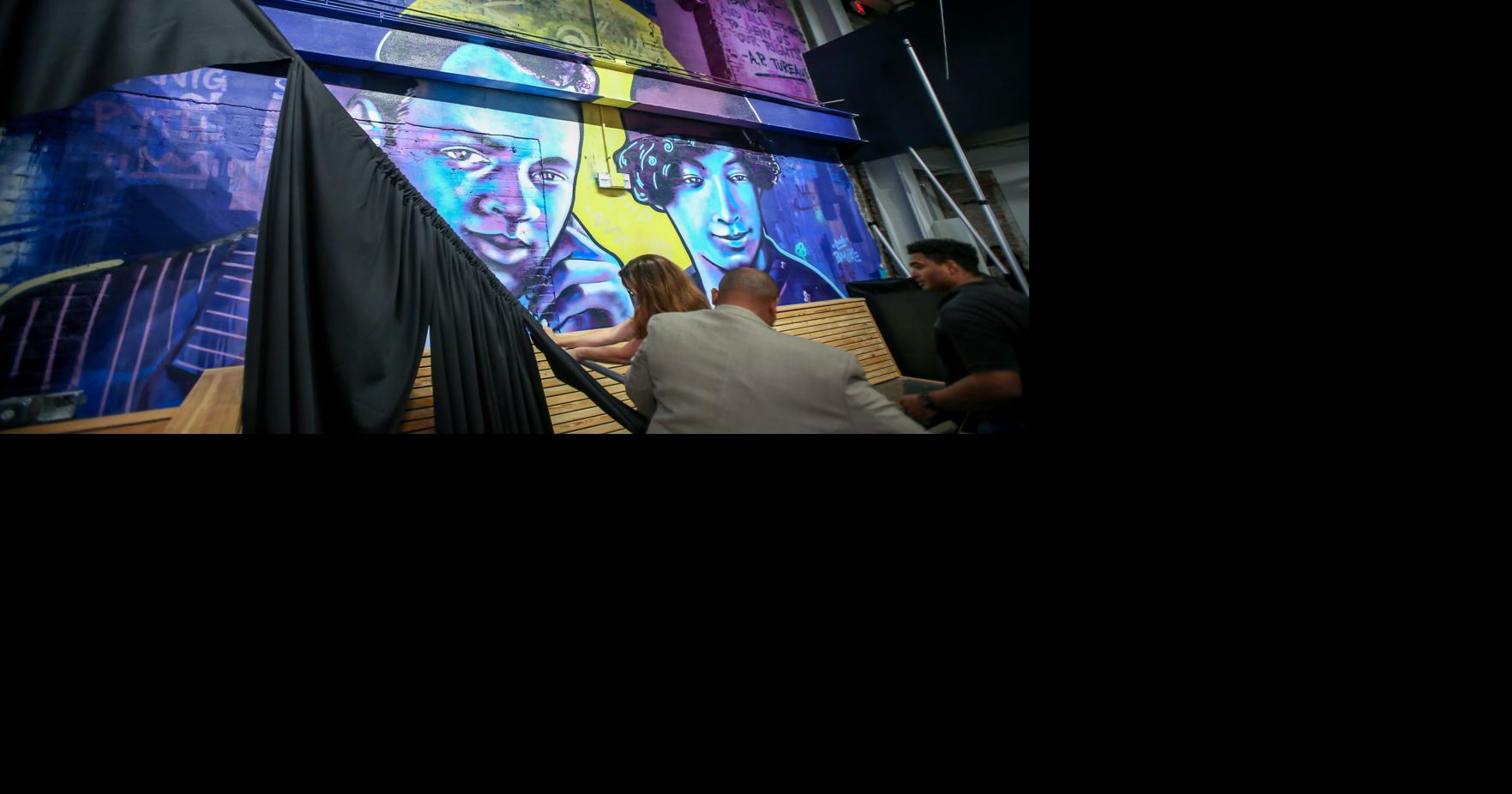 Mural salutes history of Pythian, once a center of African-American ...