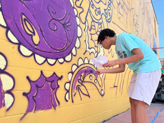 BMIKE's Eternal Seeds students paint 135-foot mural in Treme ...