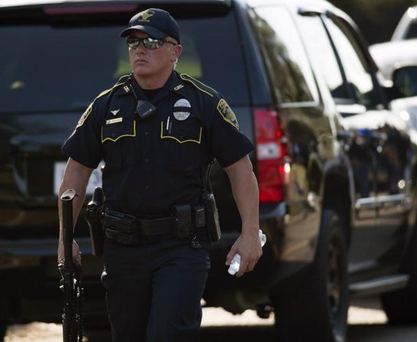 Man accused of killing Sunset police officer found 'unresponsive ...