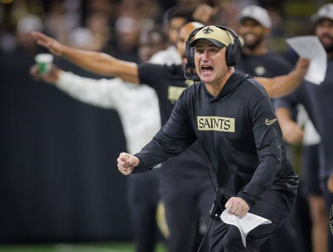 Darren Rizzi's antics on display during Saints vs. Browns | Saints ...