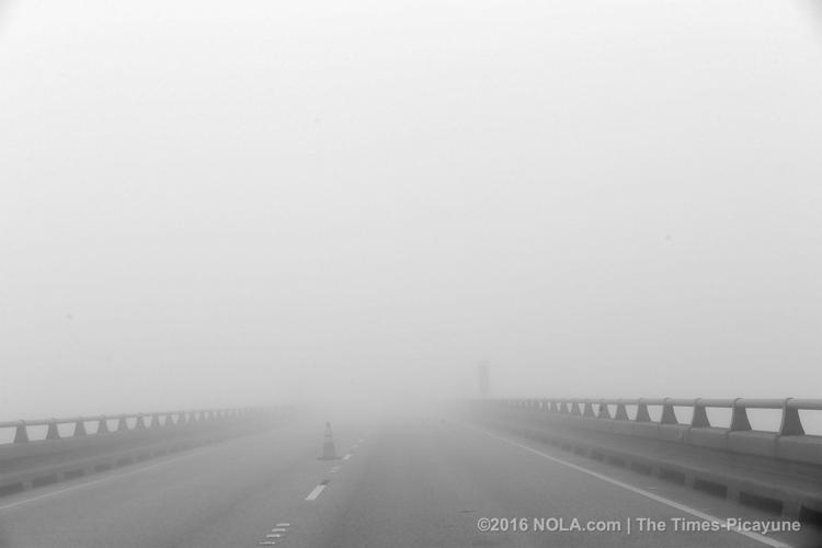'Fog season': A slow trip on the southbound Causeway | Traffic | nola.com