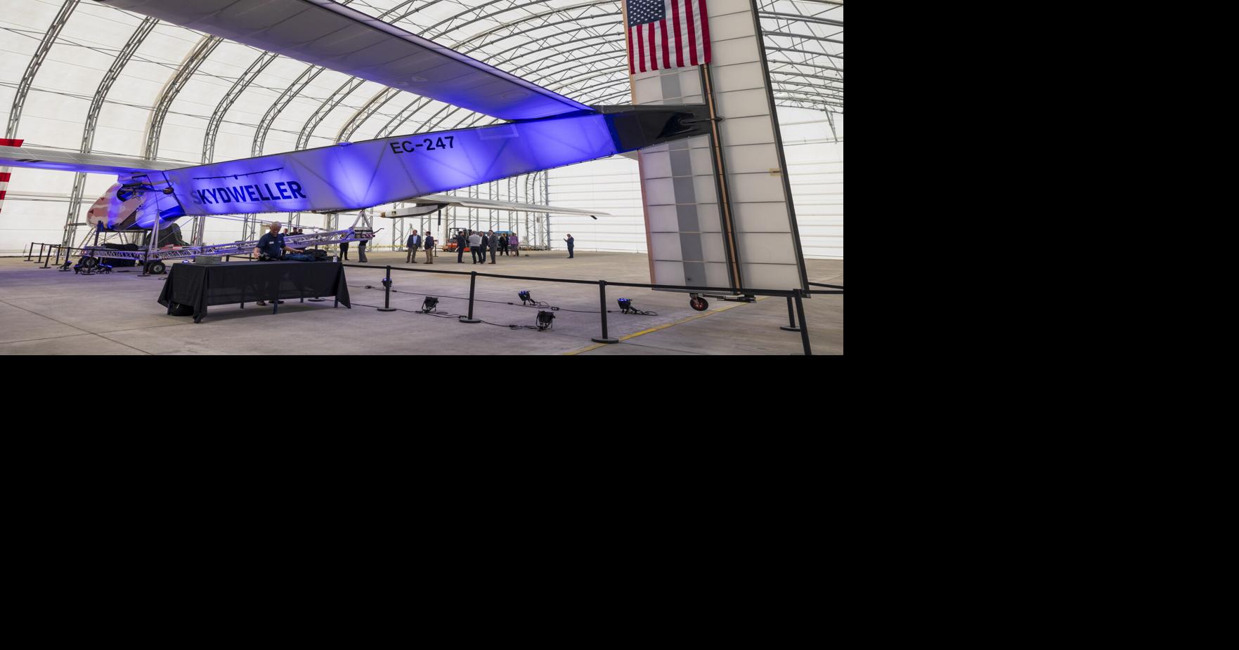 Solar-powered plane unveiled at Stennis in Mississippi | Business News ...