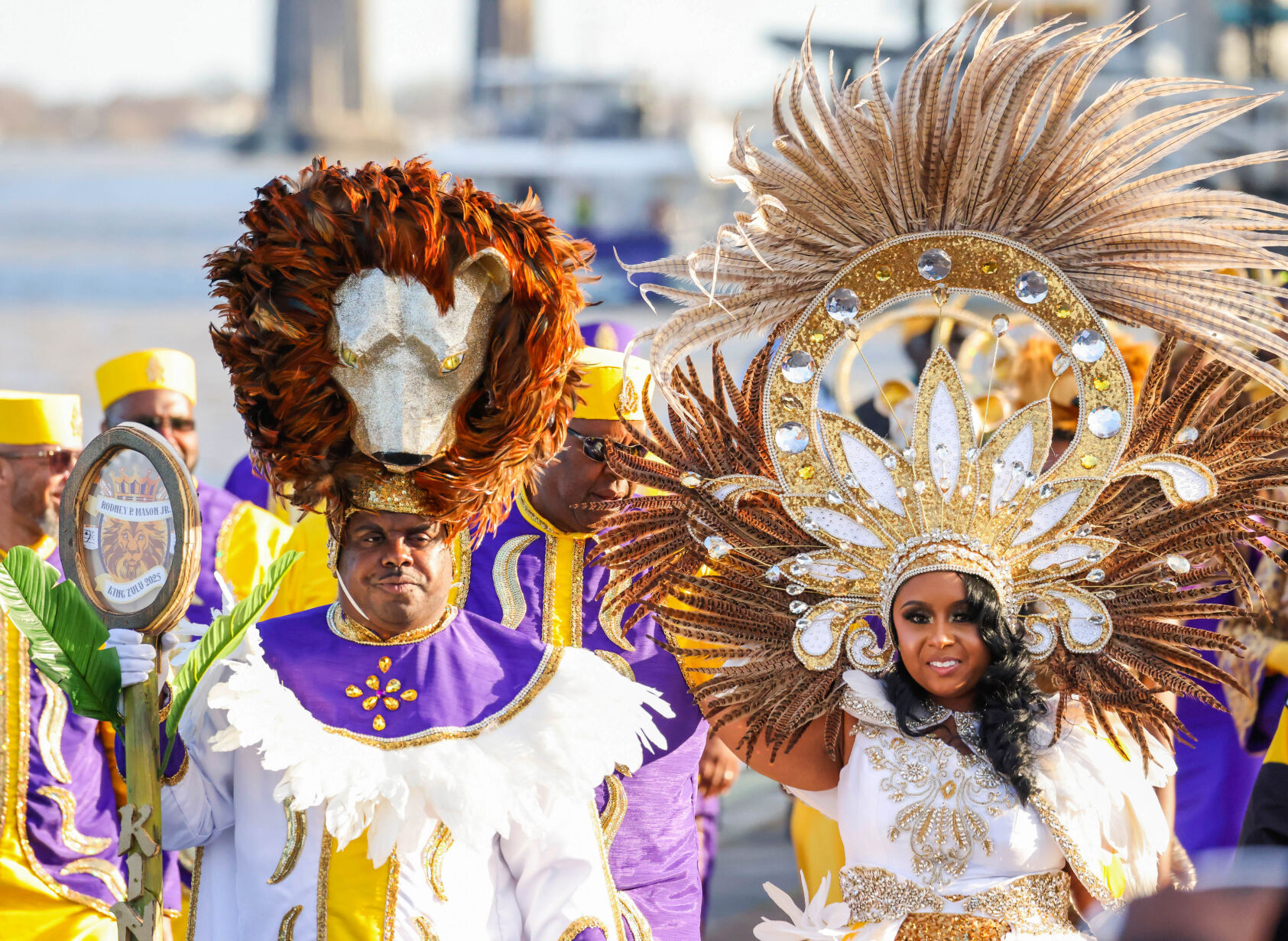 Photos: Rex and Zulu meet on Lundi Gras at Riverwalk Outlets | Photos ...