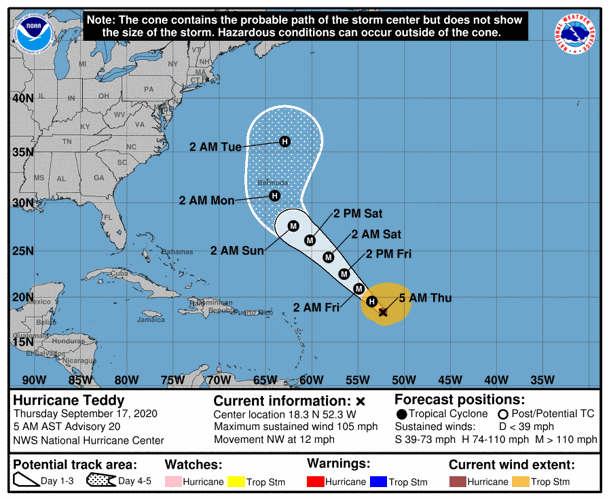 Hurricane forecasters tracking 6 disturbances, including system in Gulf ...