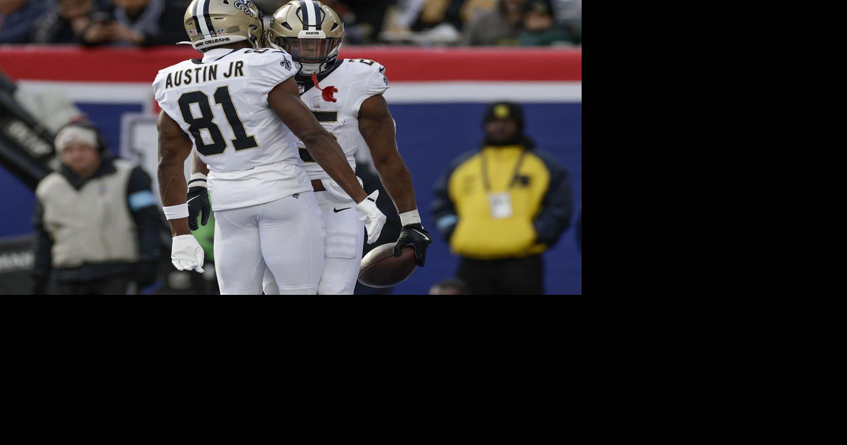 Saints RB Kendre Miller shows off power on score vs. Giants | Saints ...