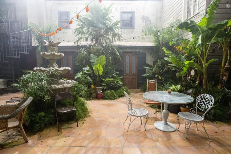 A visit to the 'NCIS: New Orleans' squad room, kitchen and courtyard ...