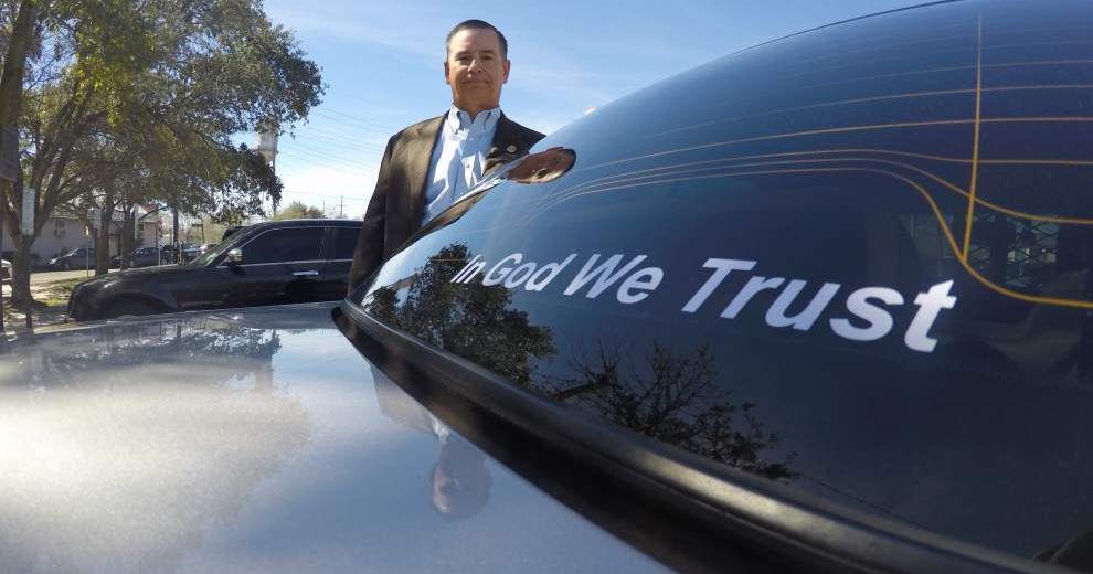 Covington Police Chief Tim Lentz emblazons cruisers with ‘In God We ...