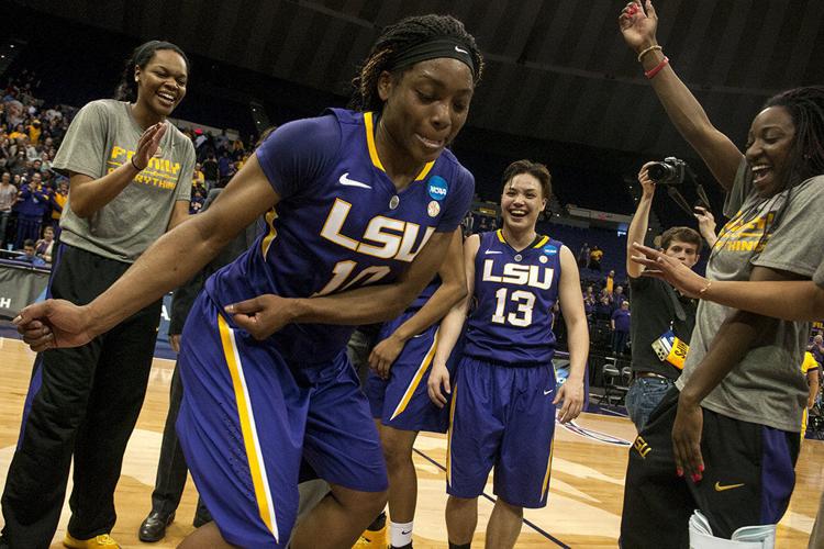 LSU women's basketball rallies to upset West Virginia and reach Sweet ...