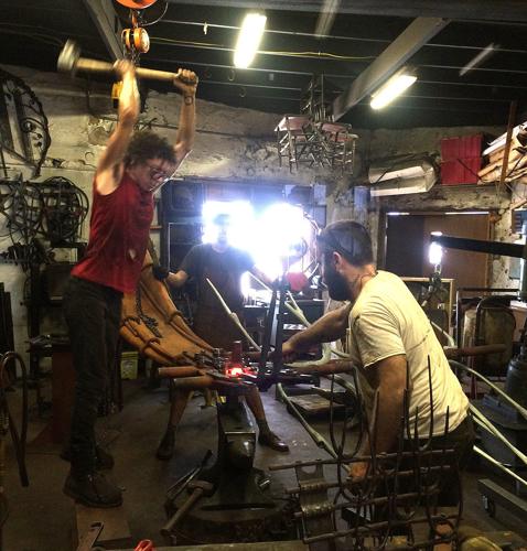 Artistic blacksmith Rachel David brings steel sculpture to Poydras ...