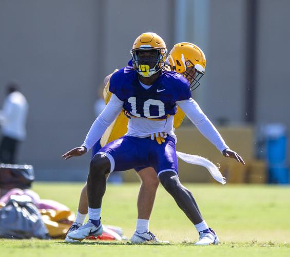 Why LSU running back Noah Cain says freshman linebacker Harold Perkins ...
