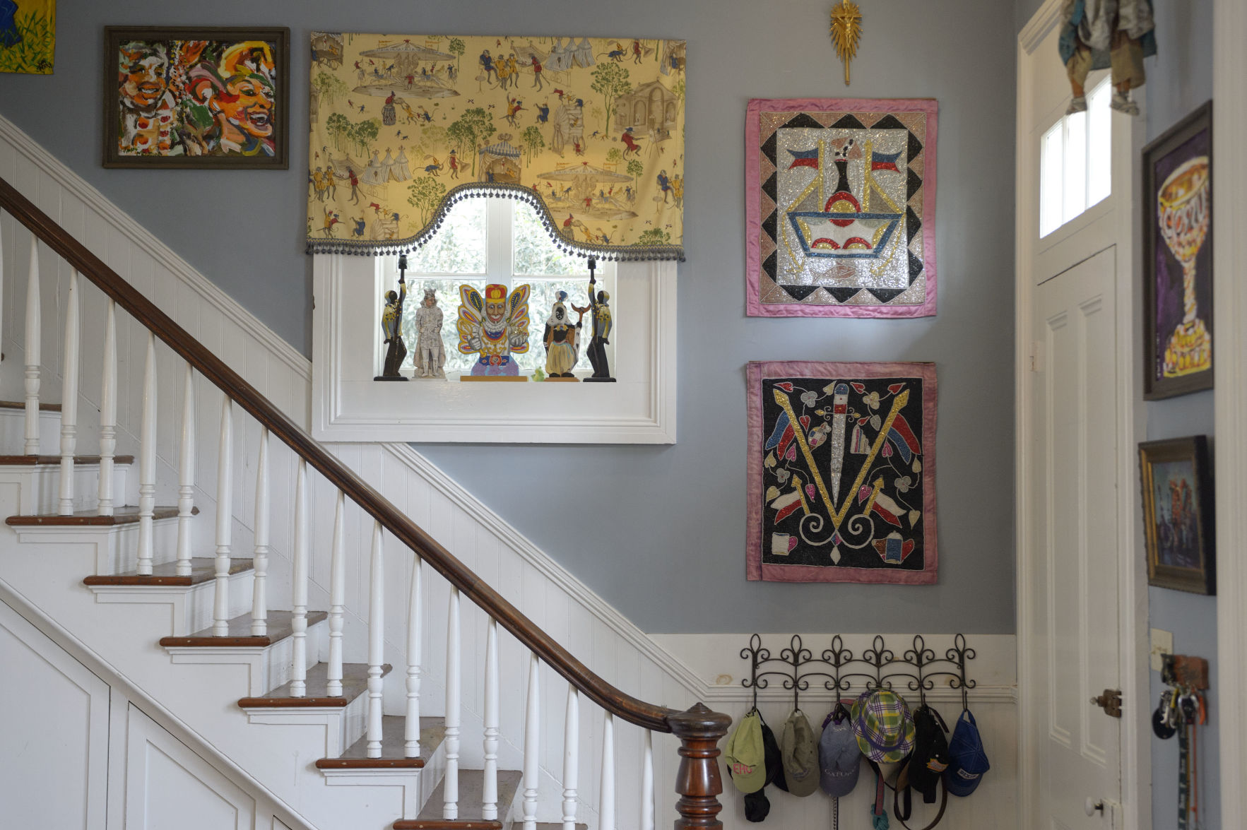 Kitchen is the heart of Garden District house where family and friends ...