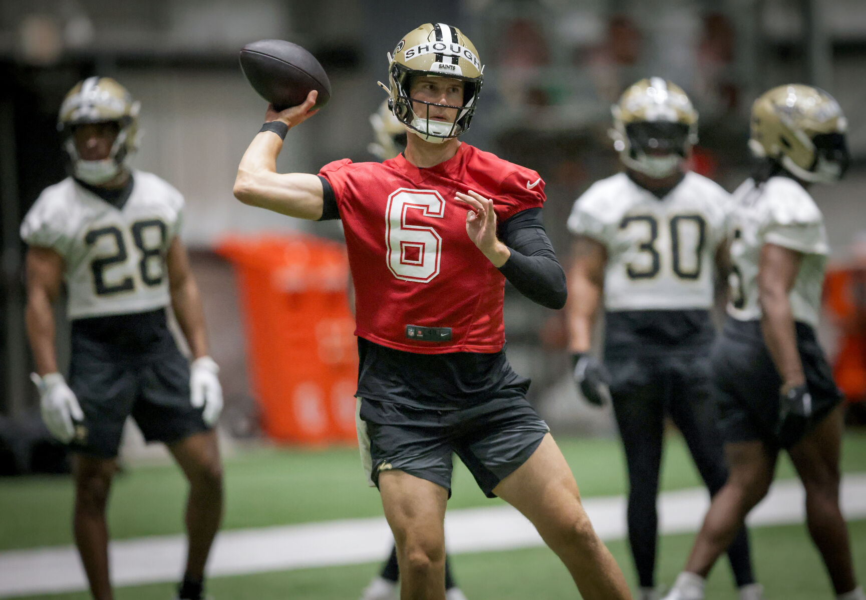 Saints OTA observations: Tyler Shough delivers wow moments | Saints ...