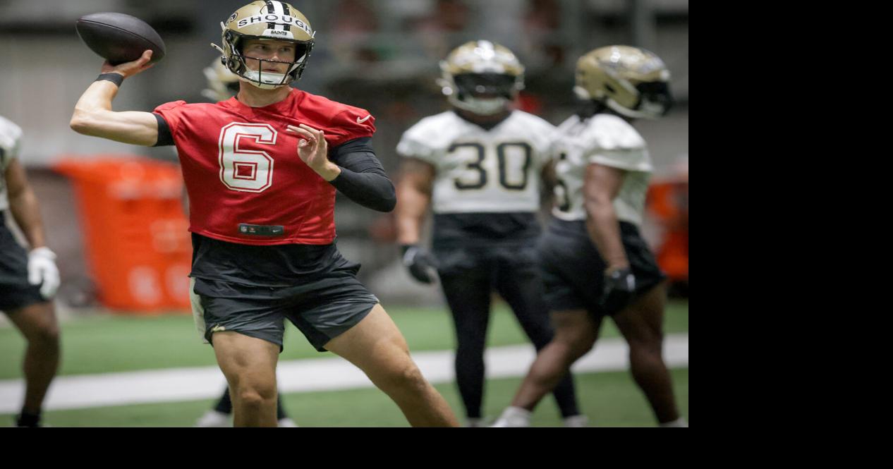 Saints OTA observations: Tyler Shough delivers wow moments | Saints ...