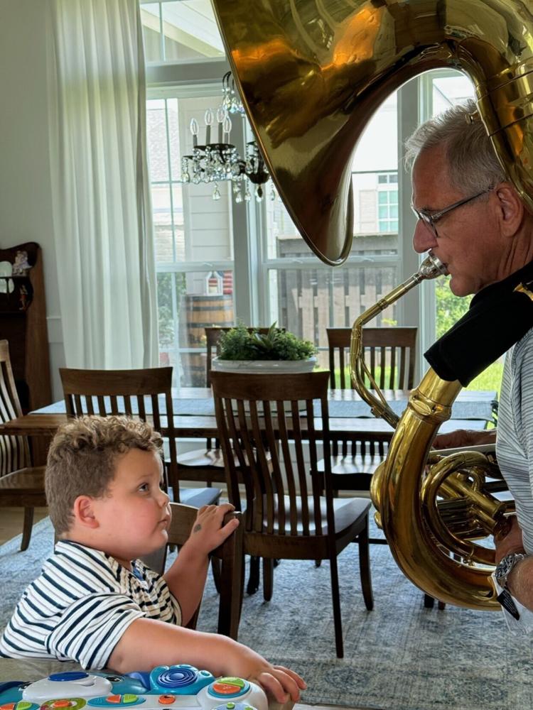 66-year-old retiree makes LSU Tiger Band playing the tuba ...