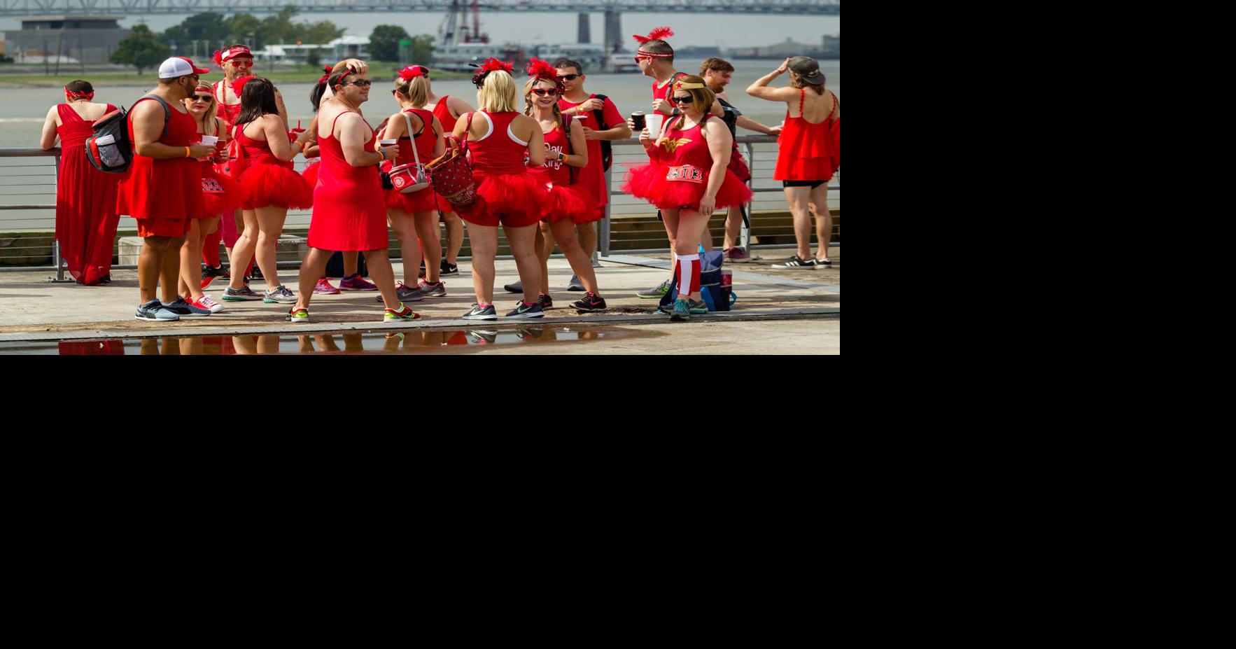 Seeing Red: 3,000 runners dash, stroll through French Quarter for 23rd ...