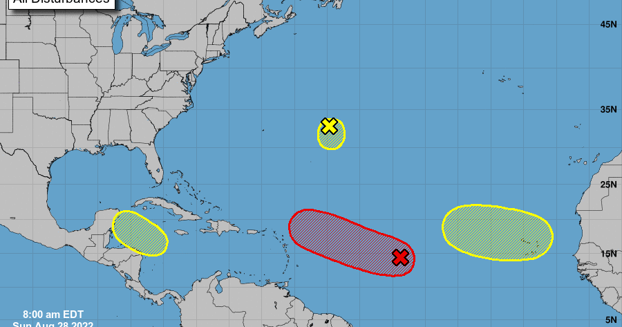 Forecasters monitoring 4 disturbances in Caribbean, Atlantic: What to ...