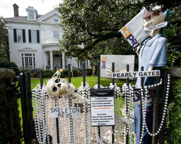 Photos: Louellen Berger's Skeleton House Re-erected after Hurricane ...