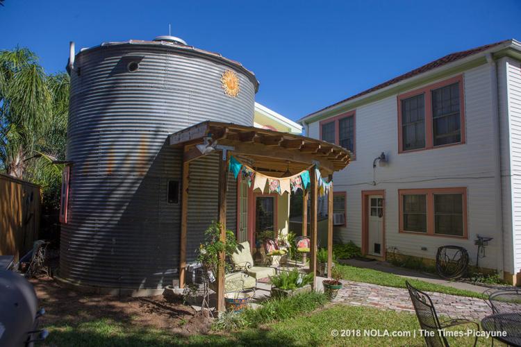 Former grain silo gets an extreme home makeover into a cute Gentilly ...
