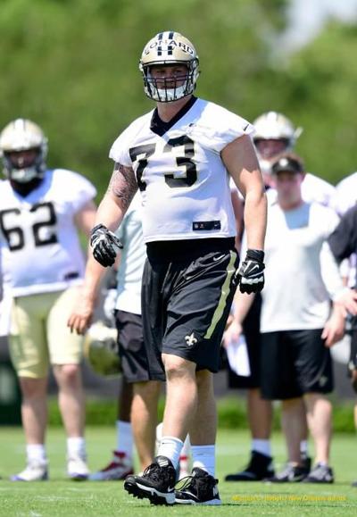 Rookie tackle Rick Leonard's familiarity with Saints offensive line ...