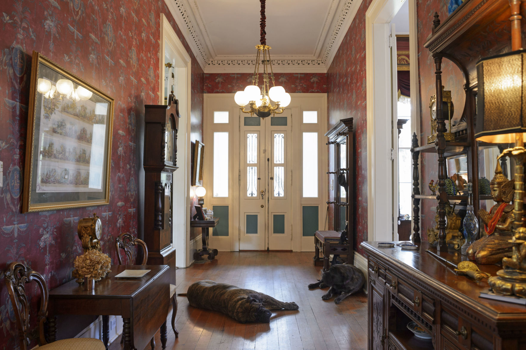 Kitchen is the heart of Garden District house where family and friends ...