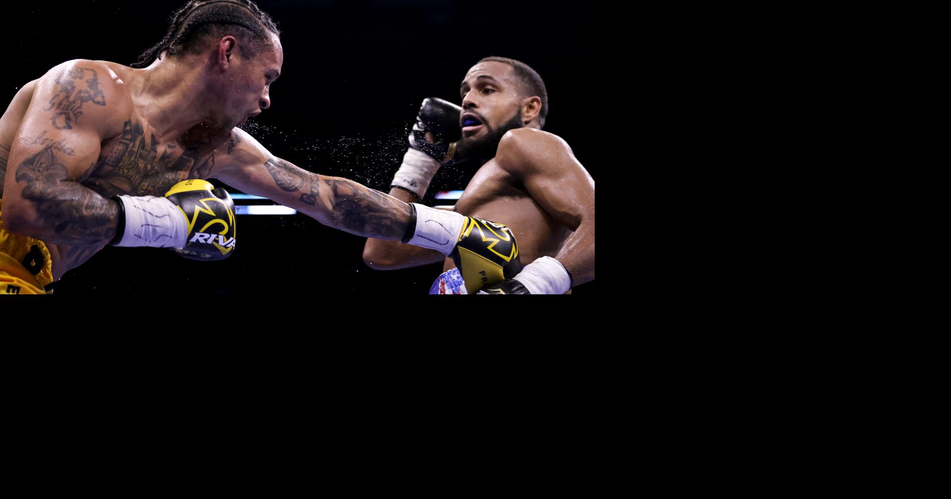 Photos: Hometown boxer retains WBA World Super Lightweight title in New ...