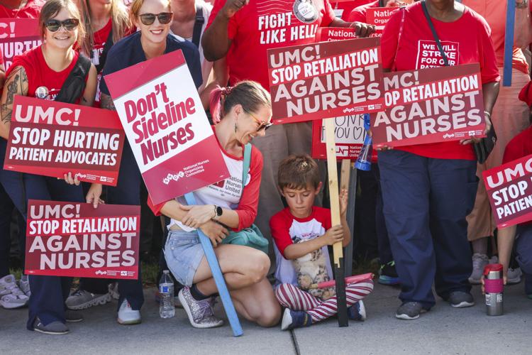 UMC nurses hold fourth strike in less than a year | Health care ...