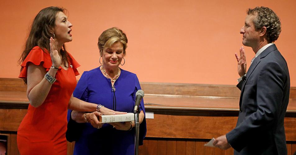 HISTORY LESSONS: New School Board takes oath of office in Covington ...