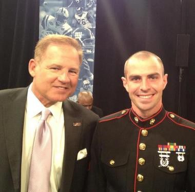 Juggling life as an active-duty Marine and a LSU football player is a ...