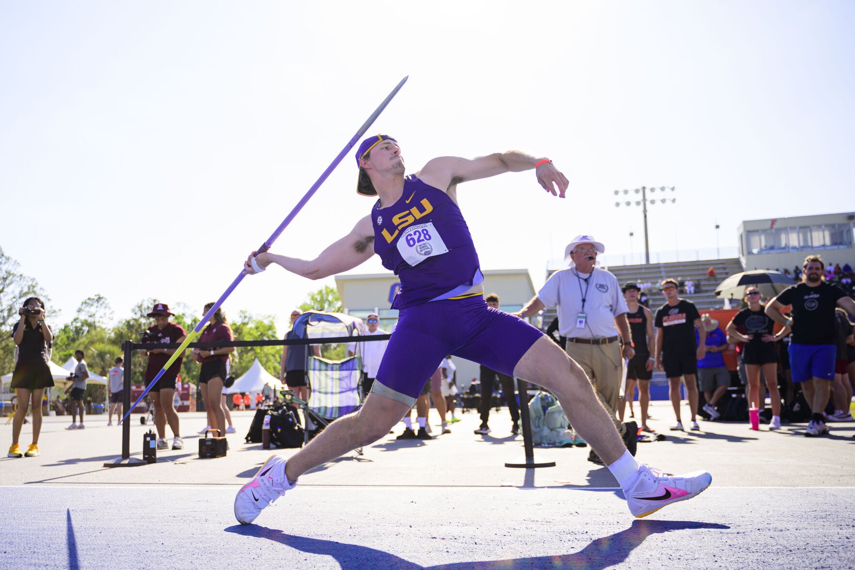 Jack Larriviere LSU throwing.JPG | | nola.com