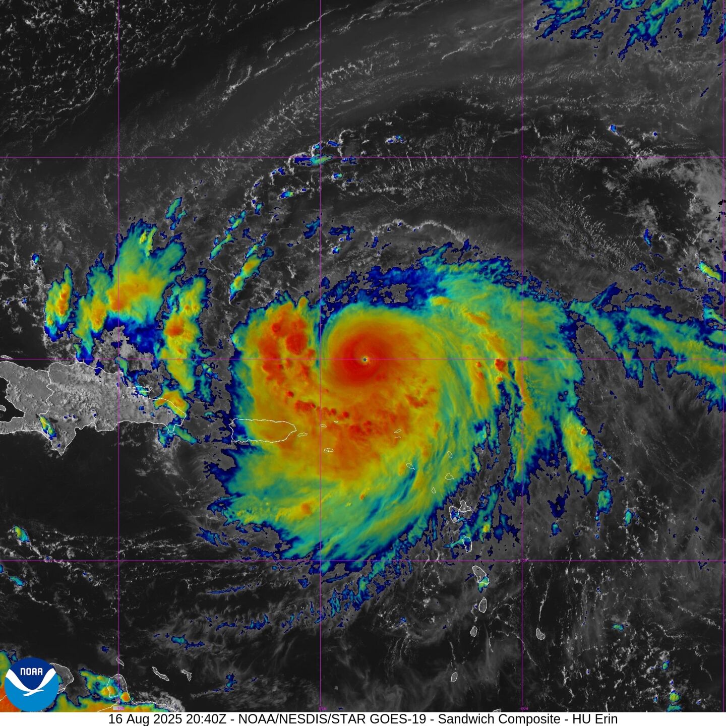 New disturbance forms in Atlantic, Erin to triple in size | Hurricane ...