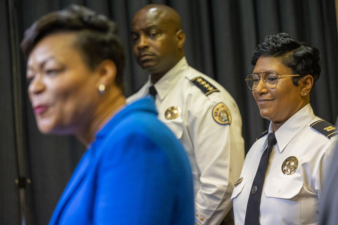 Cantrell appoints interim chief Michelle Woodfork to NOPD, first woman ...