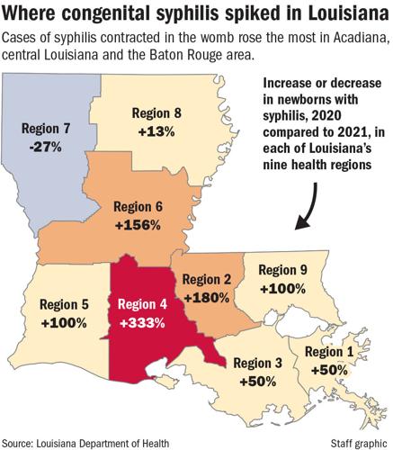 Louisiana was nearly a success story for the number of babies with ...
