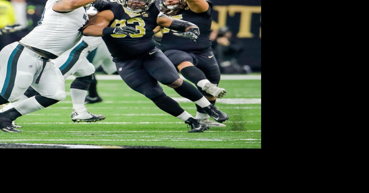 Saints DT David Onyemata's suspension lifted; Mitchell Loewen waived ...