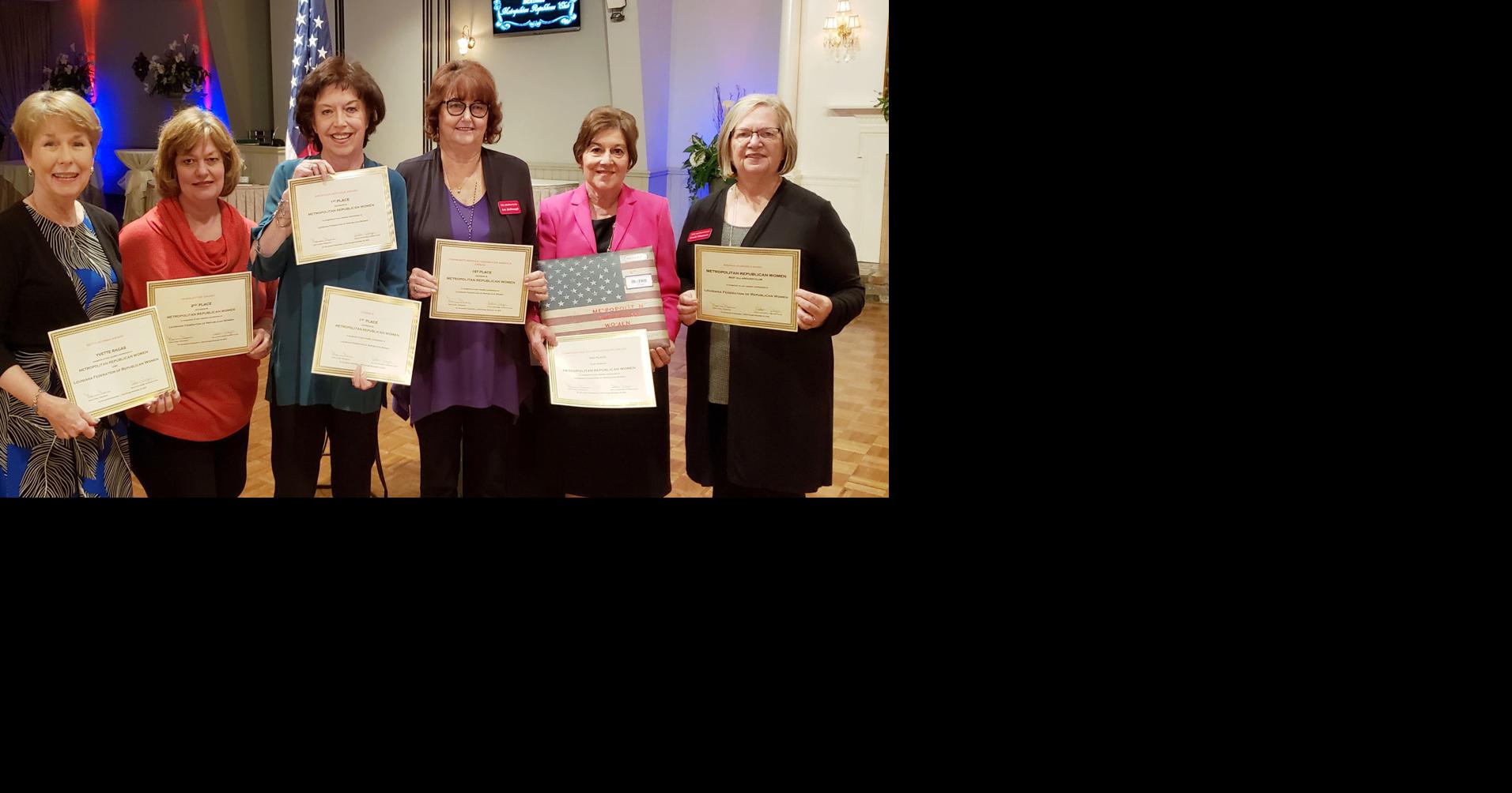 Metropolitan Republican Women named best all-around GOP women's club in ...