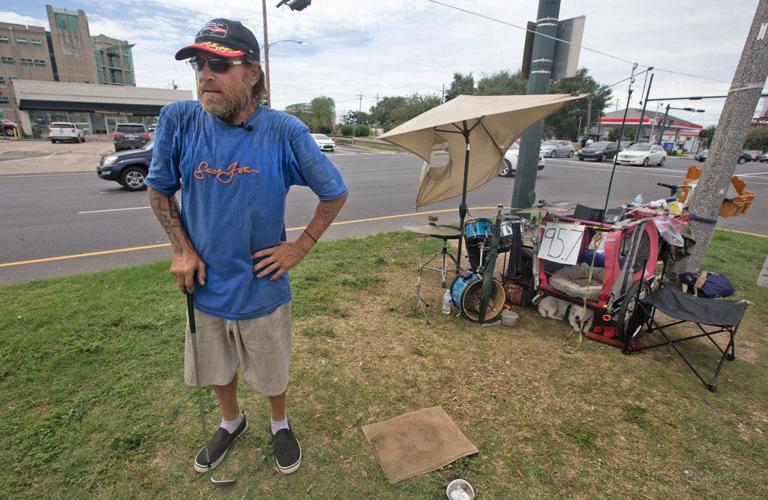 Homeless drummer marches to his own beat -- and he's happy | Archive ...