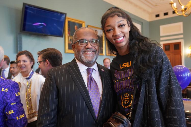 LSU women's basketball team begins D.C. celebration | Local Politics ...