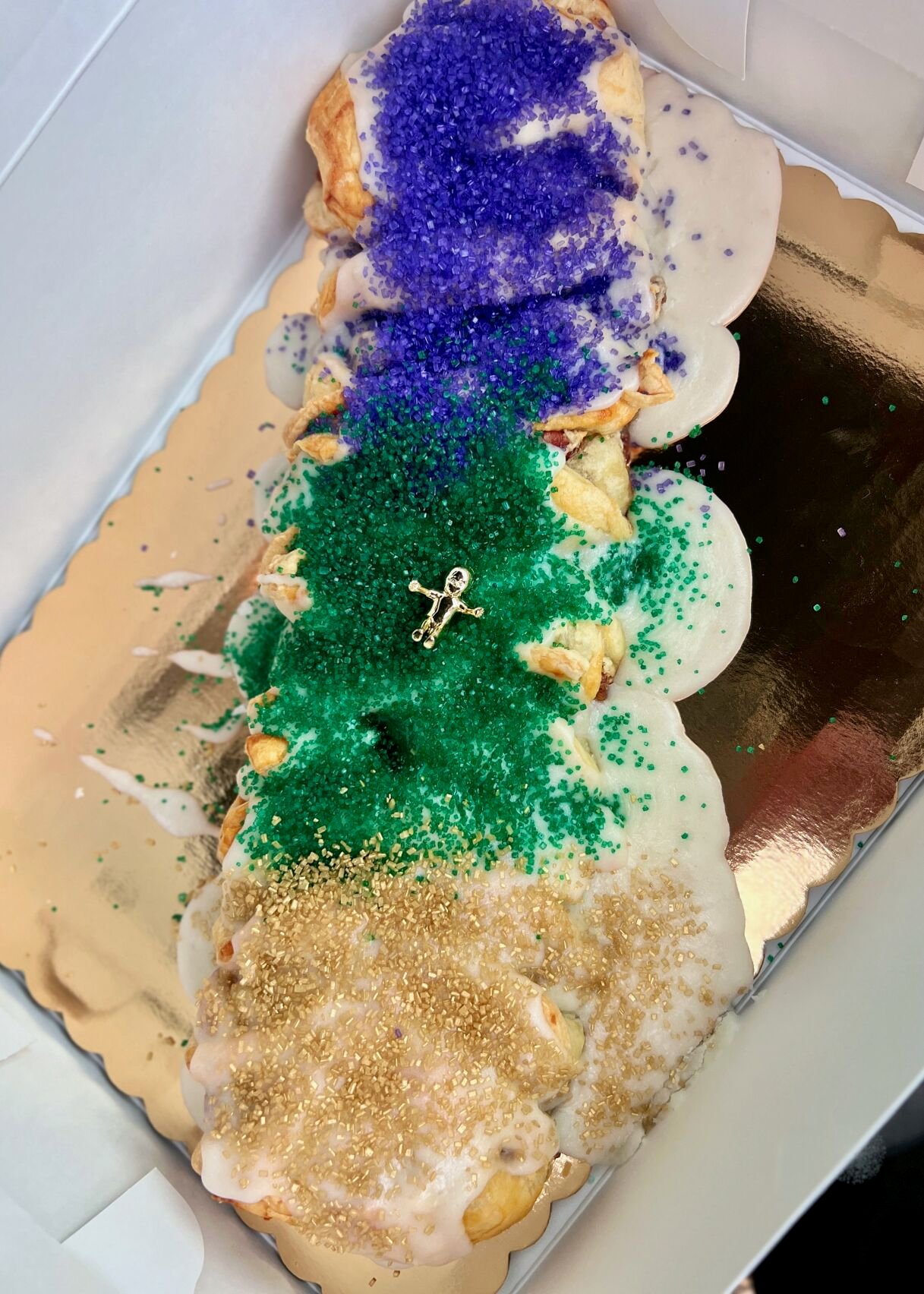 King cake of the day: Bae's Bakery king cake loaf | Mardi Gras | nola.com