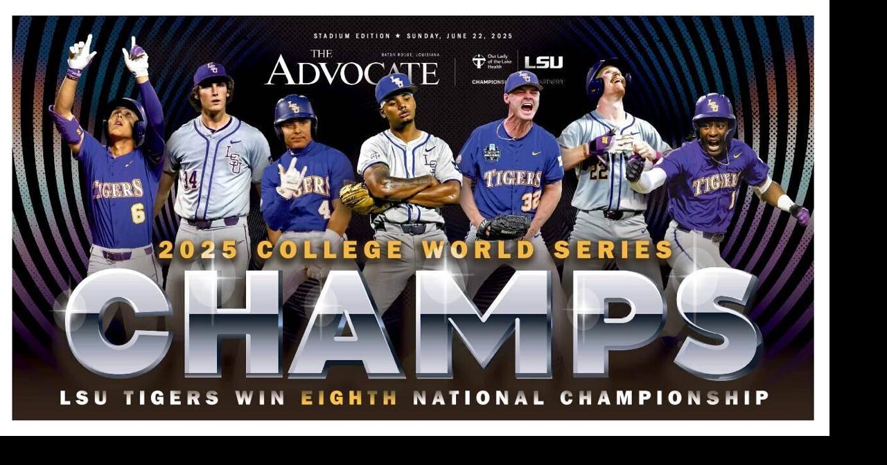 Buy LSU CWS championship poster in Baton Rouge LA | LSU | nola.com