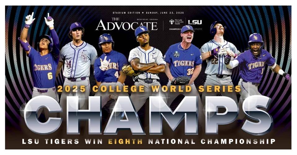 Buy LSU CWS championship poster in Baton Rouge LA | LSU | nola.com