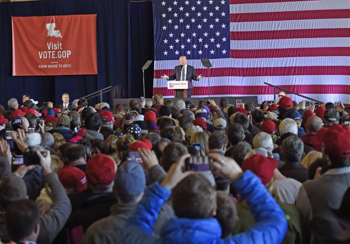 Photos: 1,000s turn out for Donald Trump, big-name politicians at Baton ...