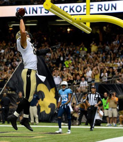 Saints notebook: Jimmy Graham scores twice, dunks twice on Titans ...