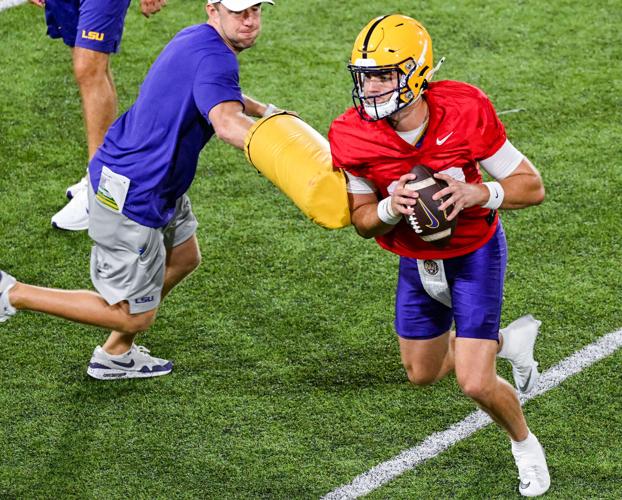 LSU football camp observations: Garrett Nussmeier goes deep | LSU ...
