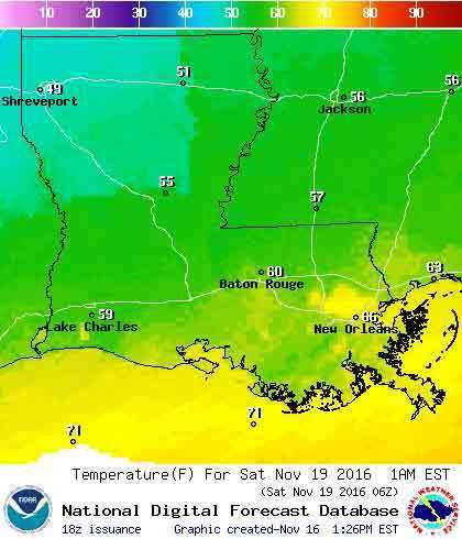 Coolest temperatures of year to arrive this weekend | Weather | nola.com