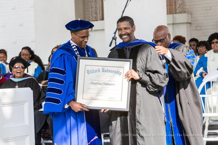 Denzel Washington gives Dillard University students four life goals in ...
